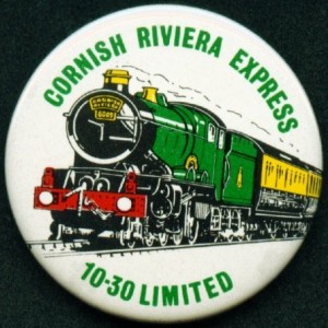 Cornish Riviera Express 10.30 Limited from the Badge Collectors Circle ...
