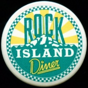 Rock Island Diner from the Badge Collectors Circle Archive
