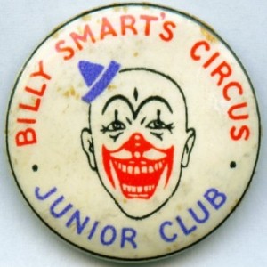 Billy Smart's Circus Junior Club from the Badge Collectors Circle Archive